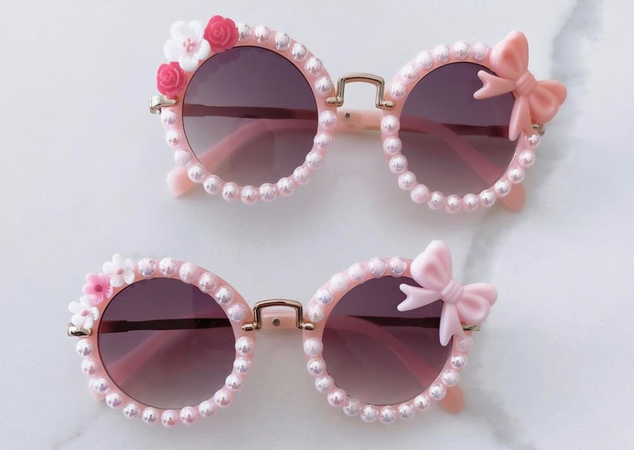 Alina Round Gold Sunnies- Victoria Sunnies – Mila’s Sunny World
